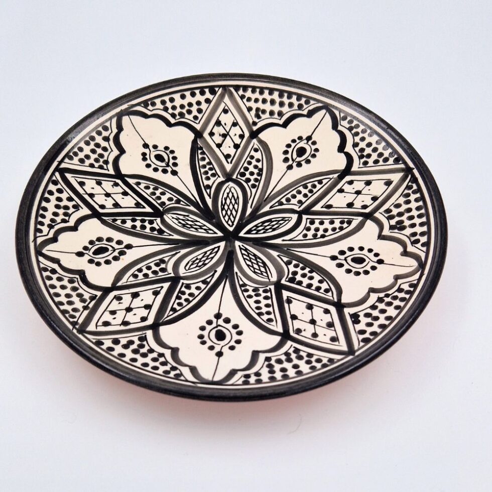 Ceramic plate - Moroccan Mosaic